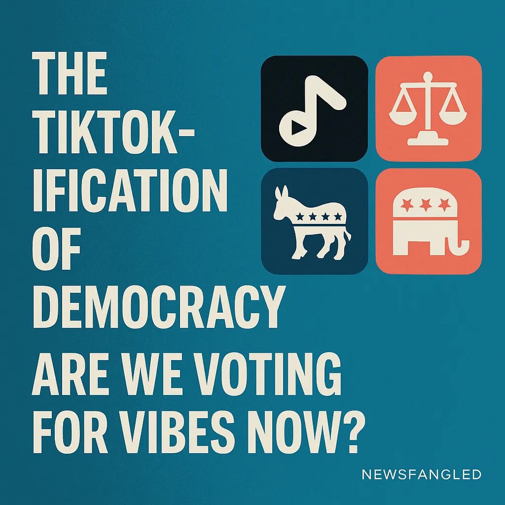The TikTok-ification of Democracy: Are We Voting for Vibes Now?